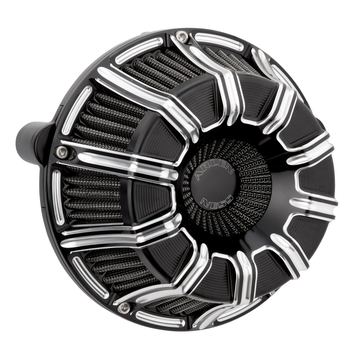 10-Gauge® Inverted Series Air Cleaner, Black — Ramjet Racing