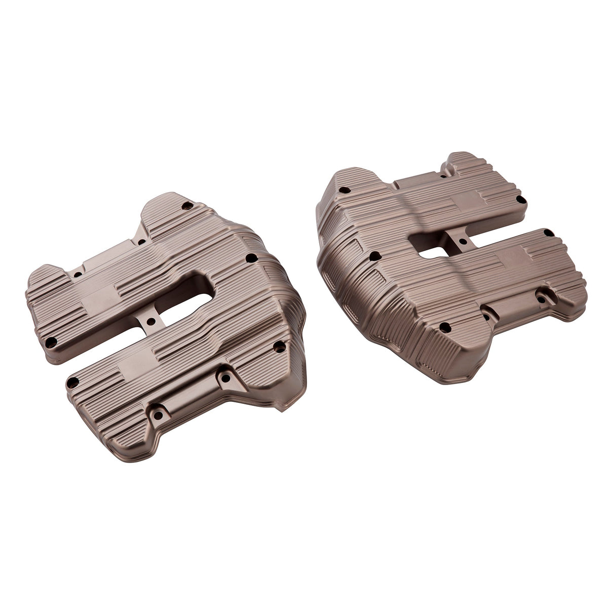 10-Gauge® M8 Rocker Box Covers, Titanium — Ramjet Racing