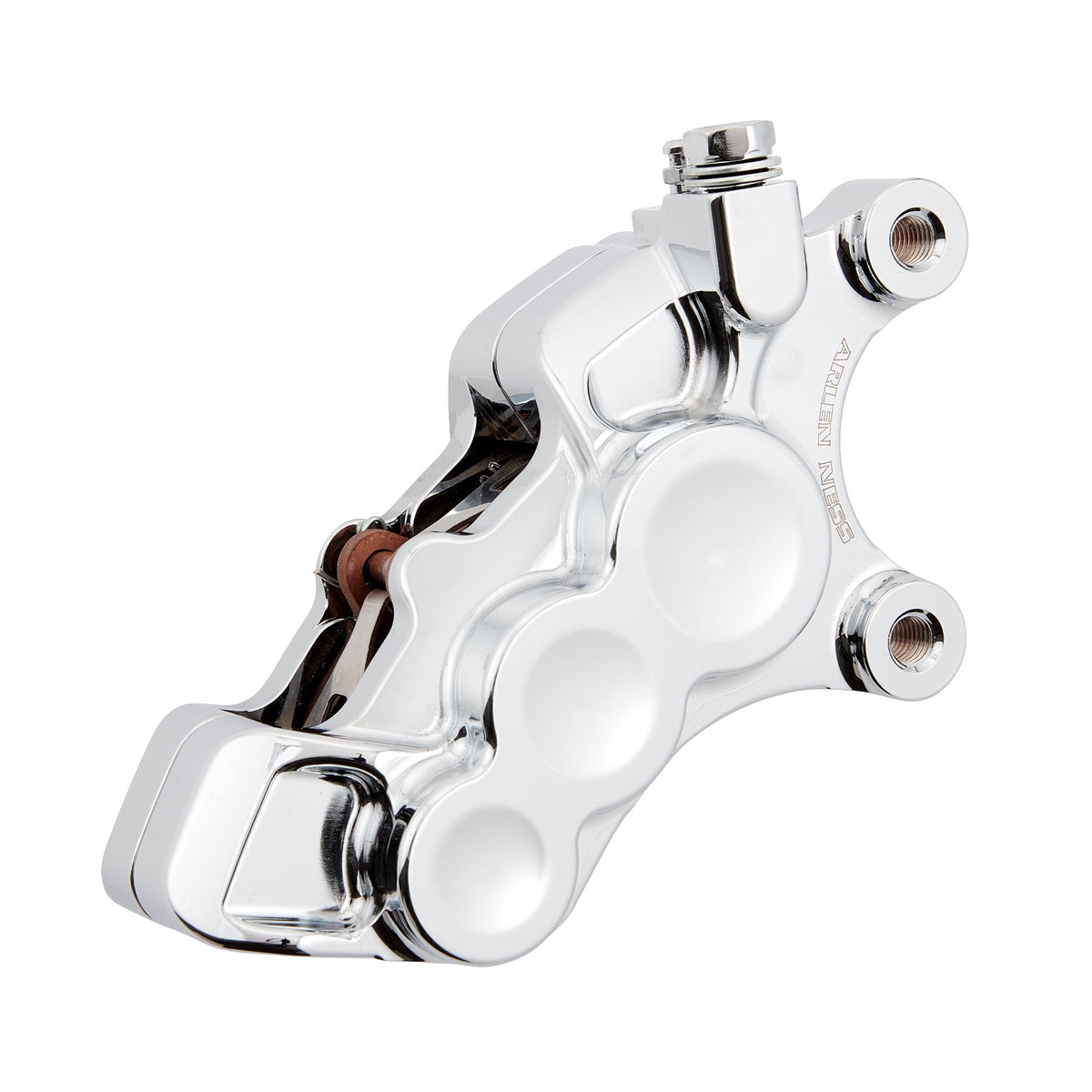 6-Piston Differential Bore Brake Calipers, 11.8" Chrome — Ramjet Racing