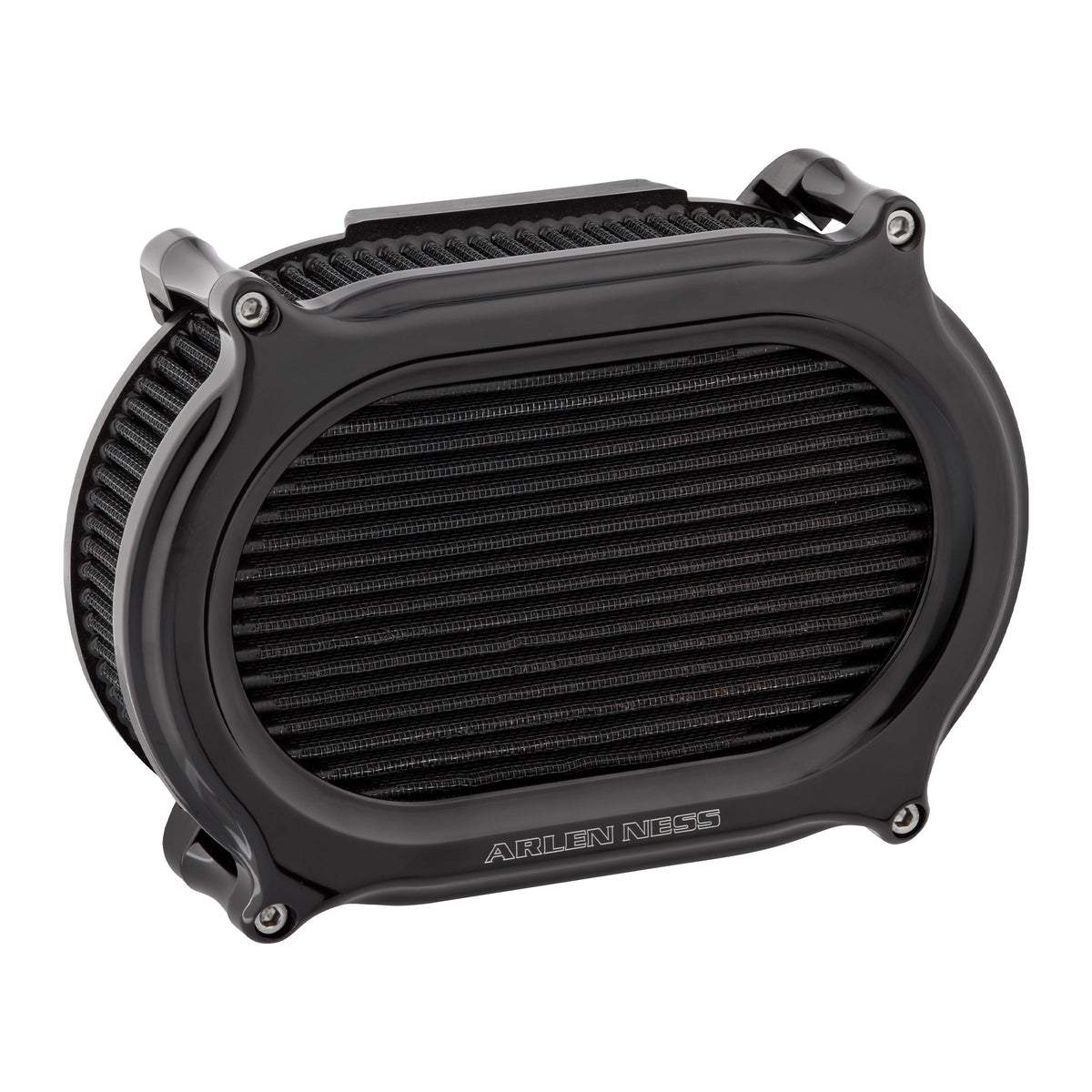 Stage 2 Oval Upgrade Air Filter, Black — Ramjet Racing