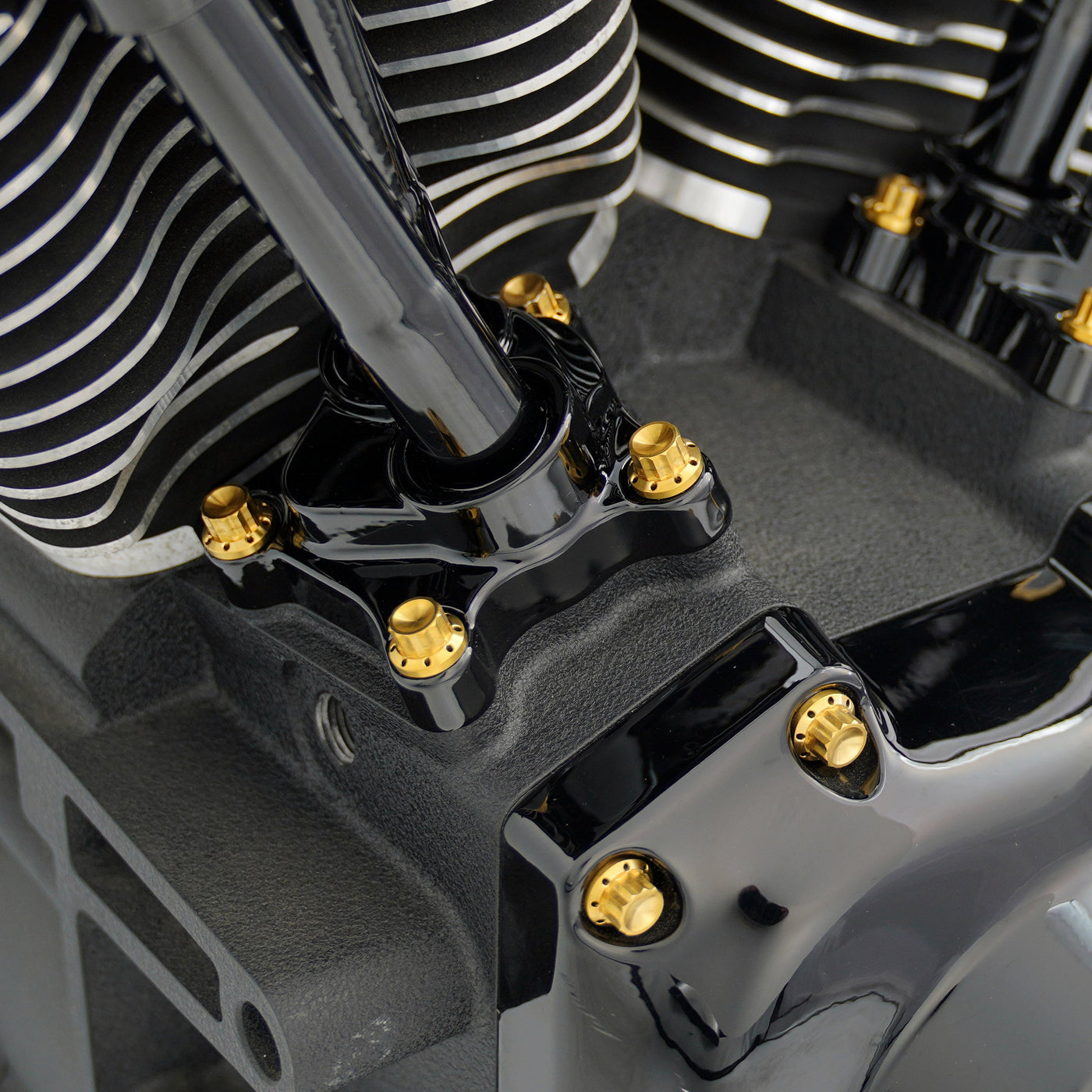 Lifter Block Titanium 12-Point Bolt Kits, Gold — Ramjet Racing