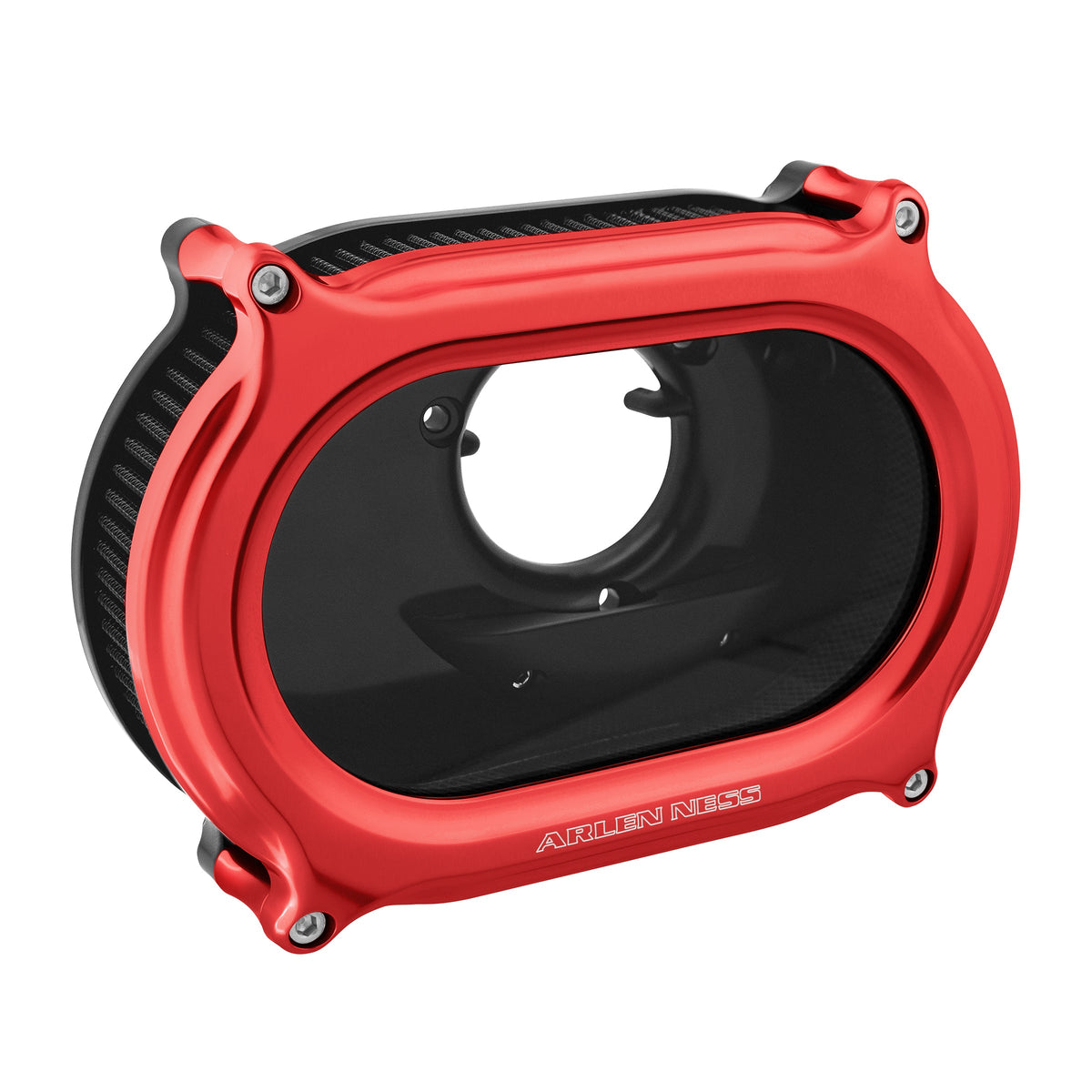 Method Oval Air Cleaner, Red — Ramjet Racing