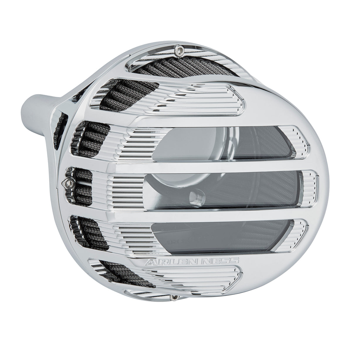 SideKick Air Cleaner, Chrome — Ramjet Racing