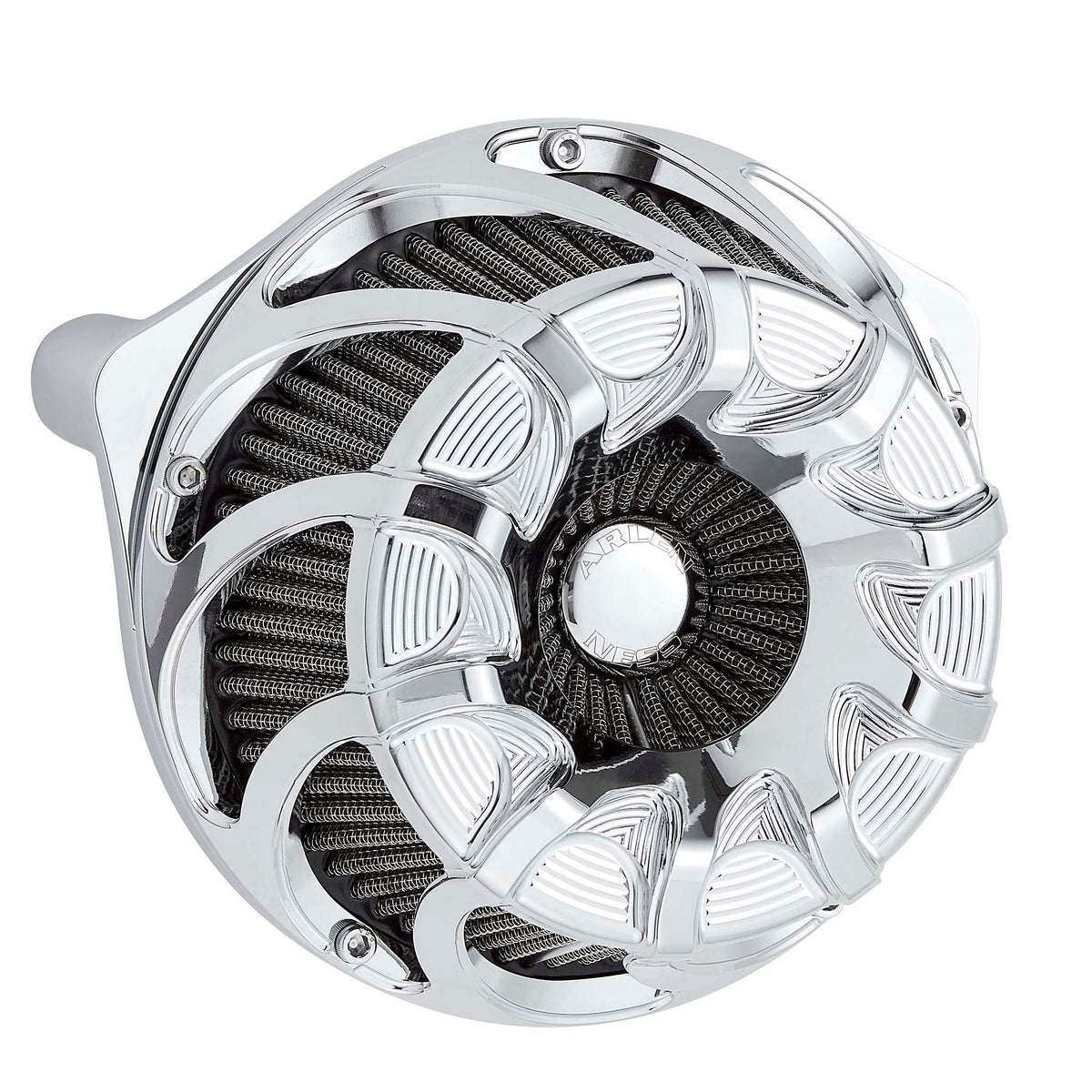 Drift™ Inverted Series Air Cleaner, Chrome — Ramjet Racing