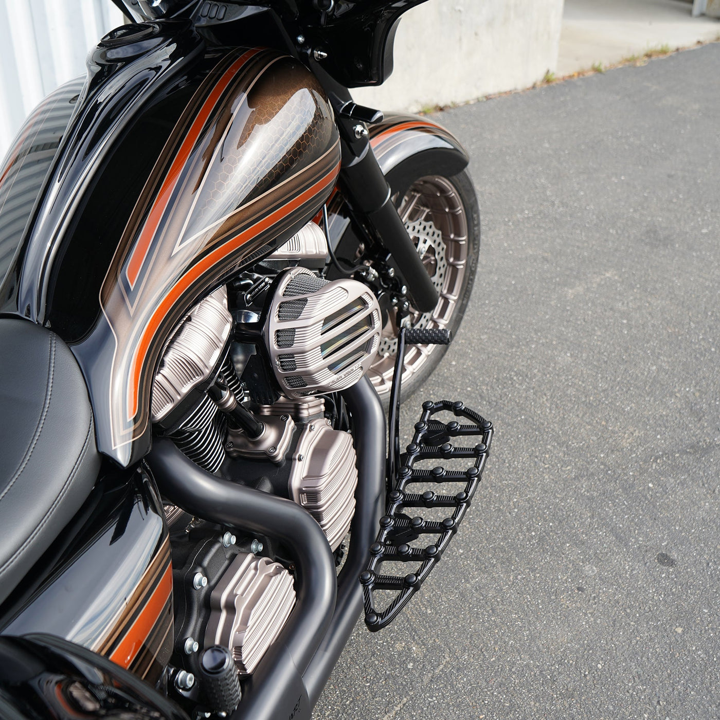 SideKick Air Cleaner, Titanium — Ramjet Racing