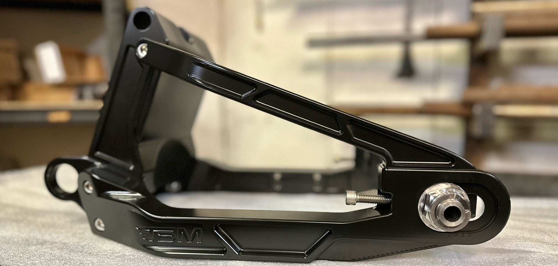 TSM M8 Softail billet swingarm — Ramjet Racing
