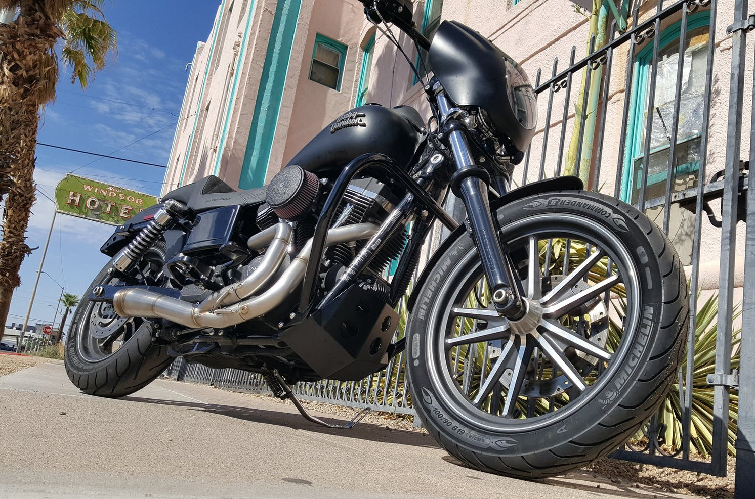 "Dyna Narrow Crash Bar" - FXR Division — Ramjet Racing