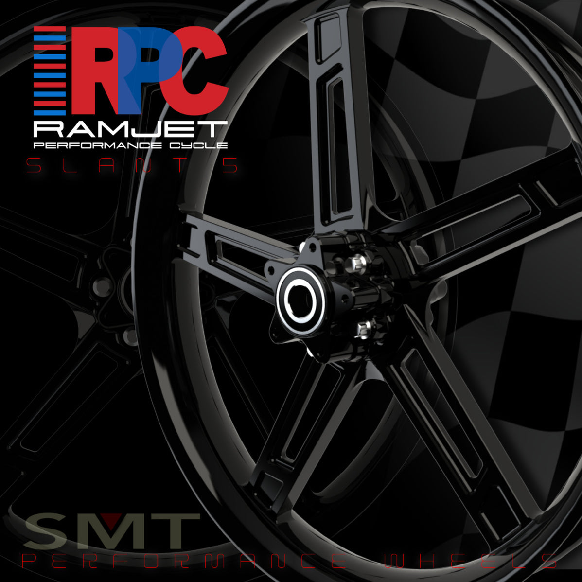 RAMJET RACING SLANT 5 RACE WHEEL — Ramjet Racing