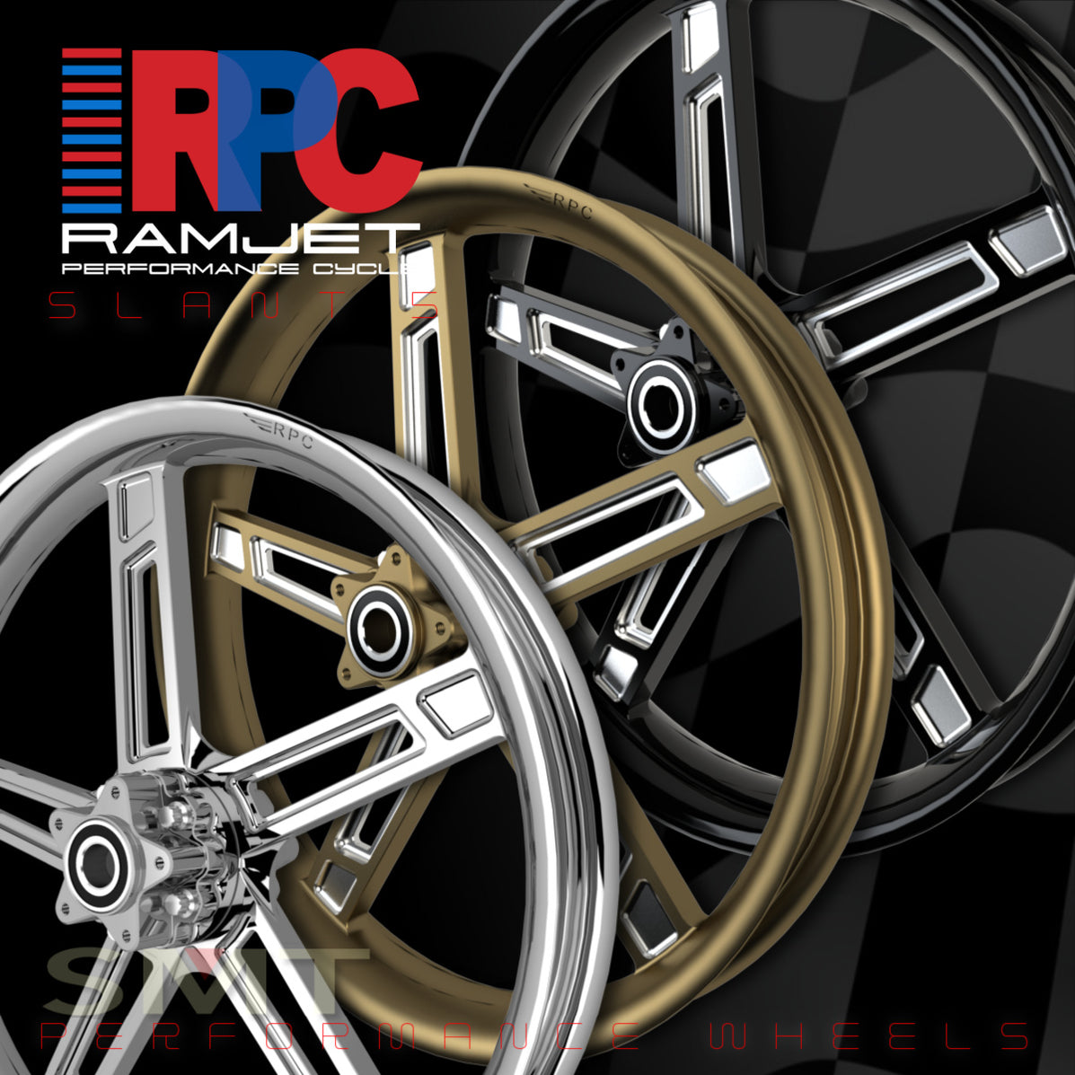 RAMJET RACING SLANT 5 RACE WHEEL — Ramjet Racing