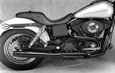 Ramjet Racing + "Thunderheader Exhaust" (Chrome, Black)