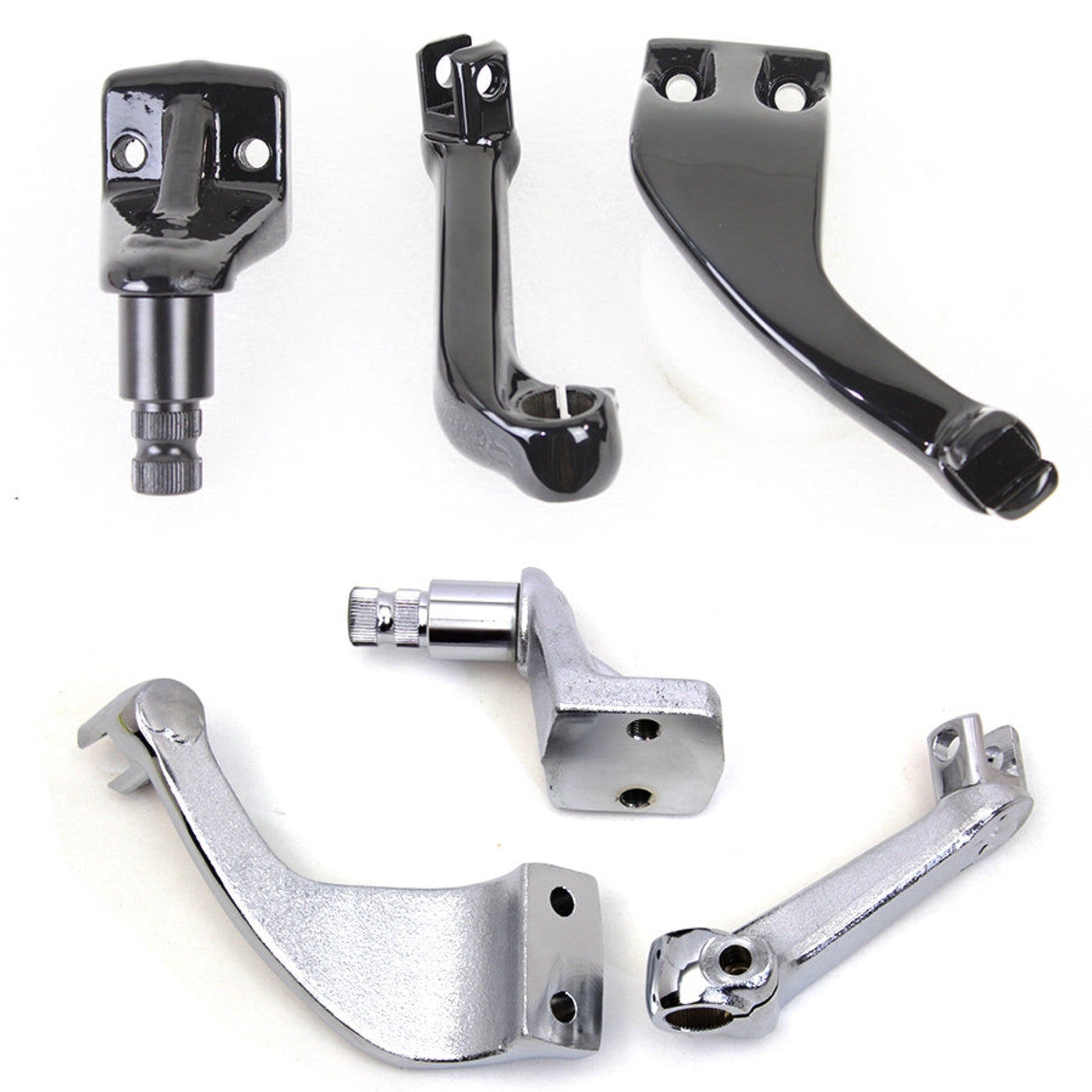 Chrome Aftermarket "FXR Mid Control Kit"+ Motorcycle Parts in Phoenix ...