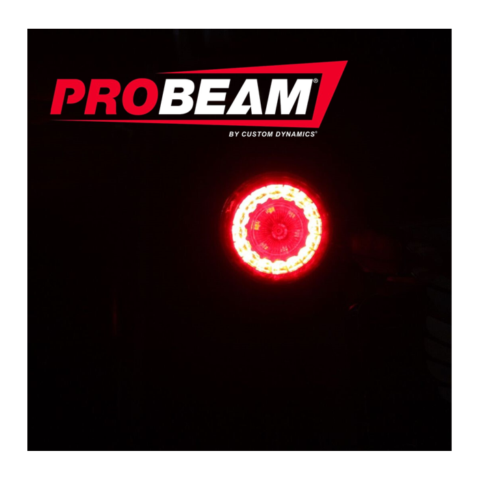Custom Dynamics Probeam "Red LED Turn Signals" (Red Lenses) — Ramjet Racing